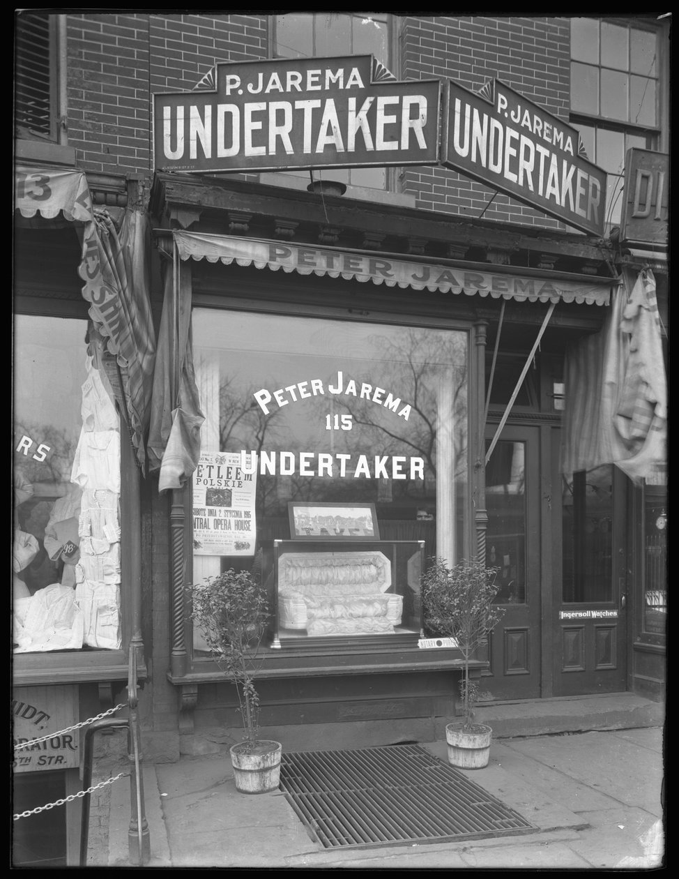 Peter Jarema, ukrainischer Bestatter, 115 Avenue A, New York City, 14 ...