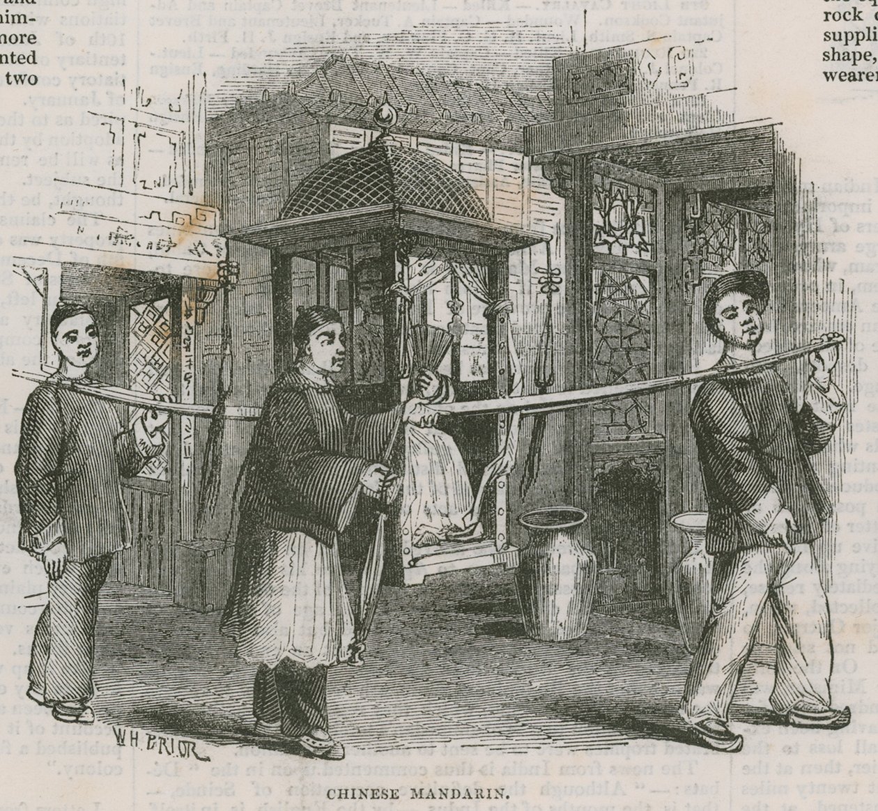 Ein chinesischer Mandarin; Ein Besuch der chinesischen Sammlung