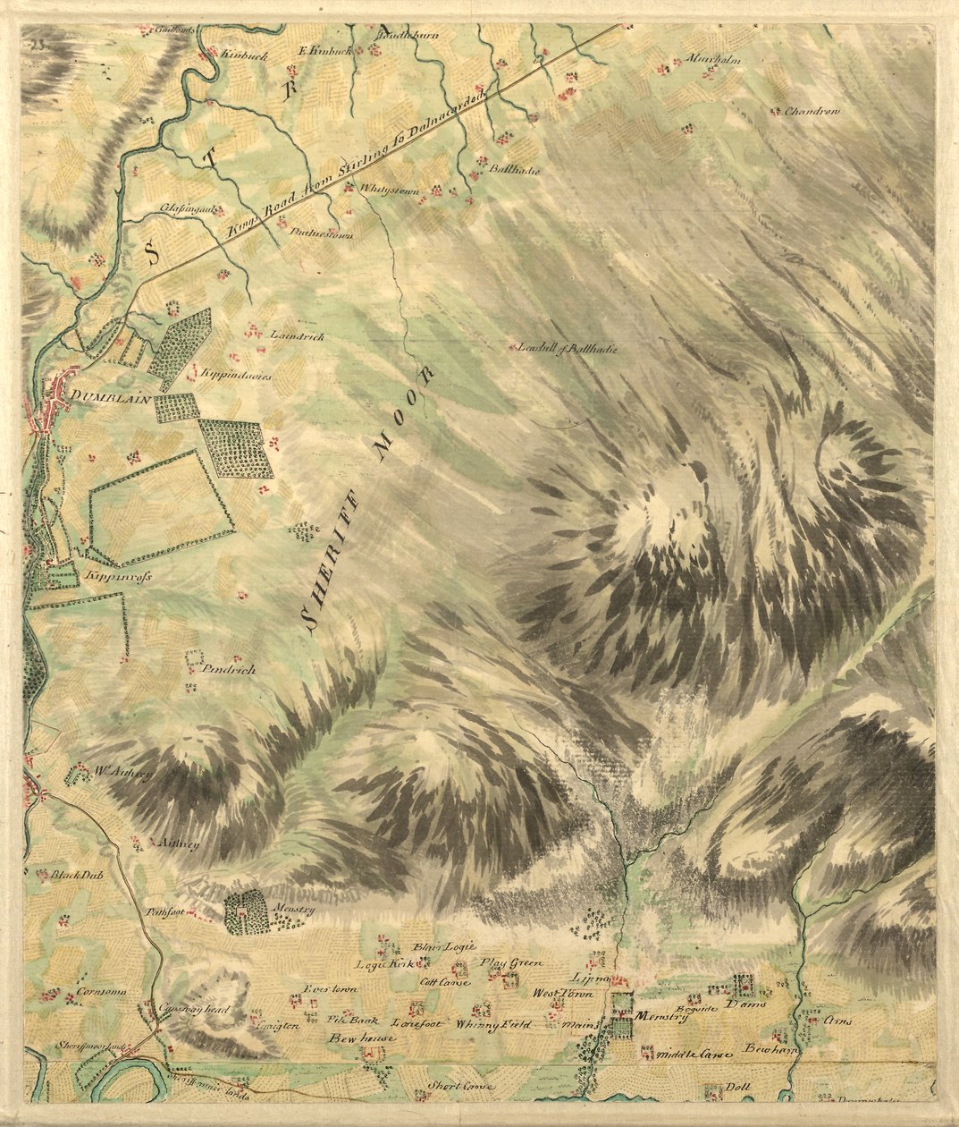 Roy Military Survey of Scotland von William Roy: Kunstdruck