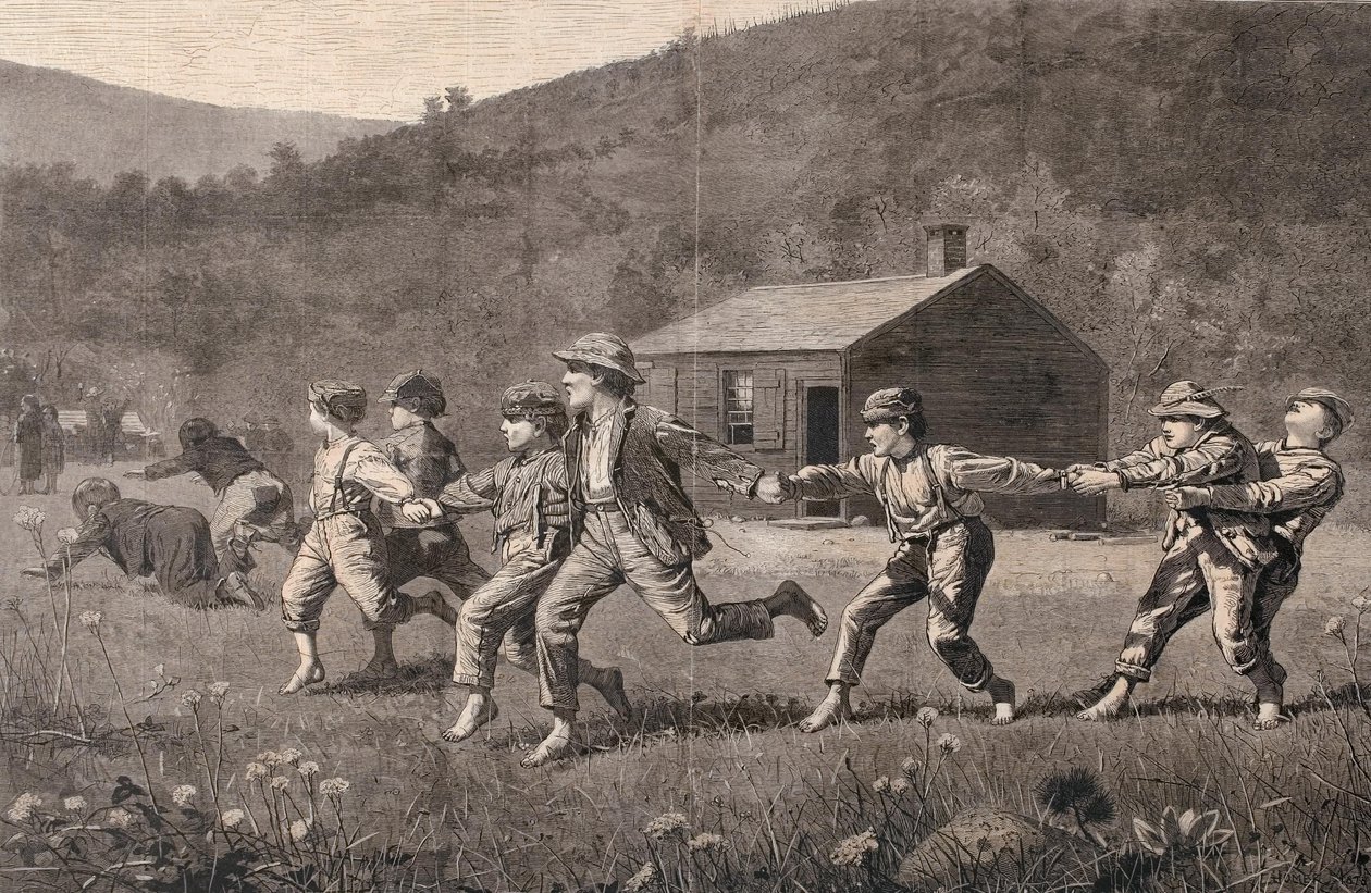 'Fang-die-Peitsche', 20. September 1873 von Winslow Homer