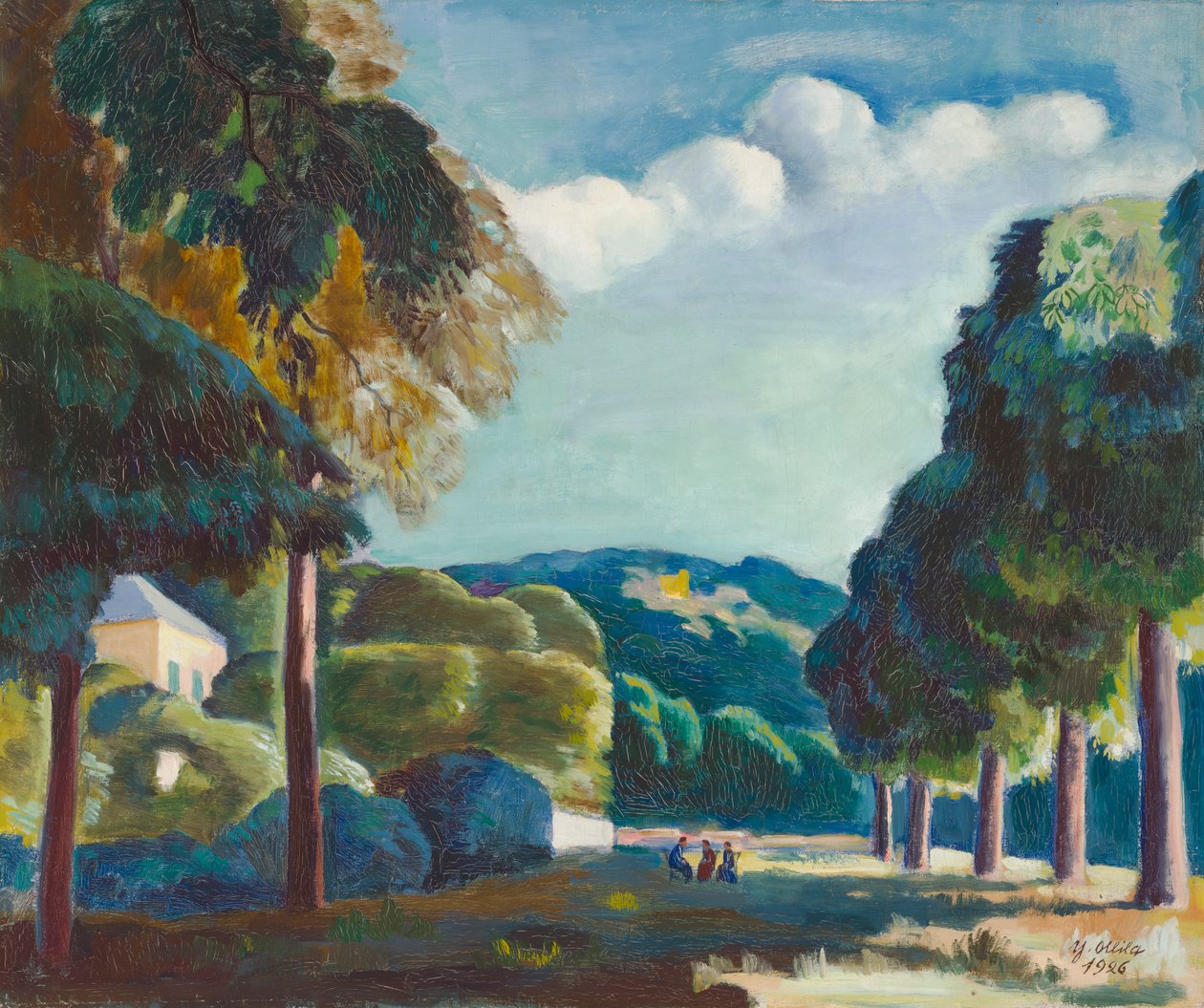 St Germain von Yrjö Aleksanteri Ollila: Kunstdruck kaufen