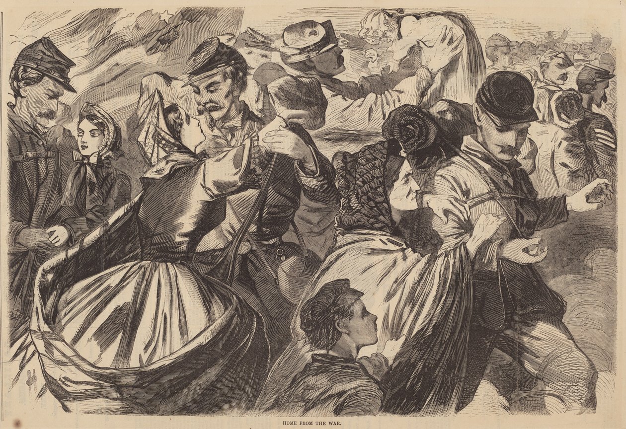 Heimkehr aus dem Krieg von Winslow Homer: Kunstdruck