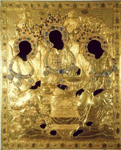 Heilige Dreifaltigkeit (Troitsa) von Andrei Rublev (#770)