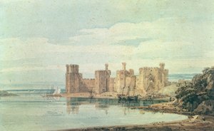 Findlater Castle, Banff von Thomas Girtin (#11131)