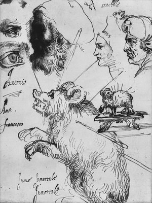 Studien zur Impresa der Carracci Familie