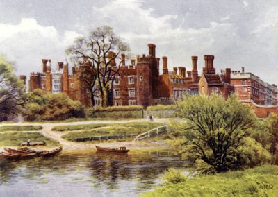 Hampton Court Palace von Alfred Robert Quinton: Kunstdruck