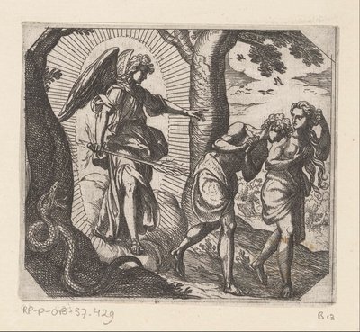 Vertreibung aus dem Paradies von Antonio Tempesta