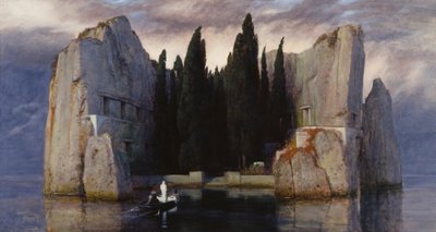 Die Toteninsel von Arnold Böcklin: Kunstdruck kaufen