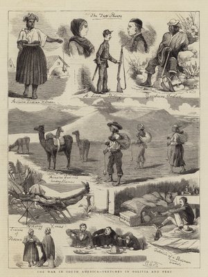 Der Krieg in Südamerika, Skizzen in Bolivien und Peru