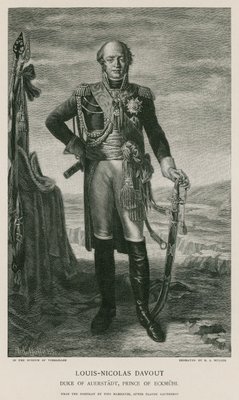 Louis-Nicolas Davout von Claude Gautherot: Kunstdruck