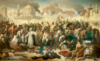 Erster Kreuzzug: Einnahme Jerusalems durch die Kreuzritter