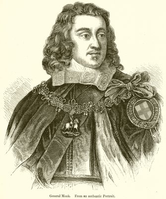 General Mönch von English School: hochwertiger Kunstdruck