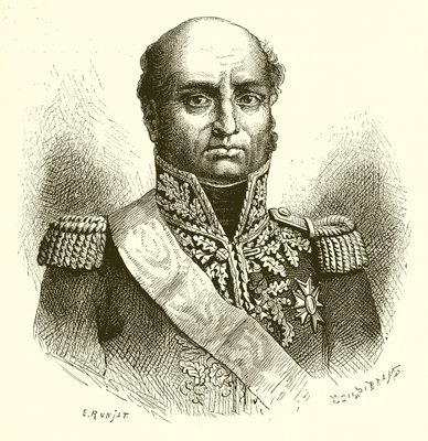 Louis Nicolas Davout von English School: Kunstdruck kaufen