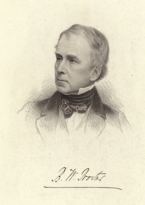 Porträt von Bryan Waller Procter von English School