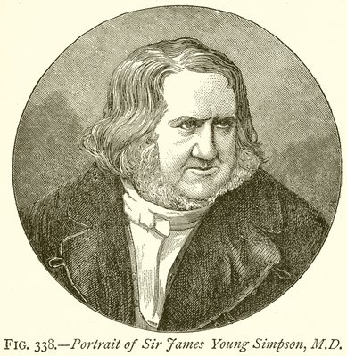 Porträt von Sir James Young Simpson, MD von English School