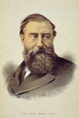 Porträt von Sir Samuel Baker (1821-93) von English School