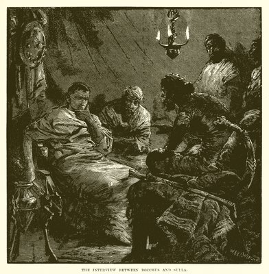 Das Interview zwischen Bocchus und Sulla von English School