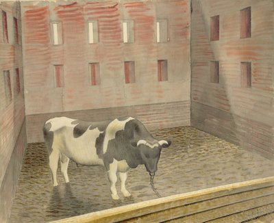 Der Stier von Eric Ravilious: hochwertiger Kunstdruck