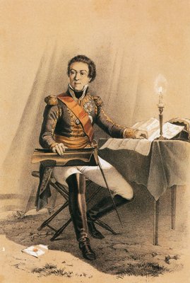 Marschall Berthier von Felix Philippoteaux: Kunstdruck