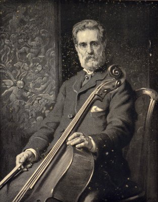 Alfredo Piatti von Francis Holl: hochwertiger Kunstdruck