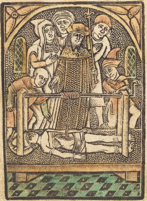 Heiliger Erasmus von German 15th Century: Kunstdruck