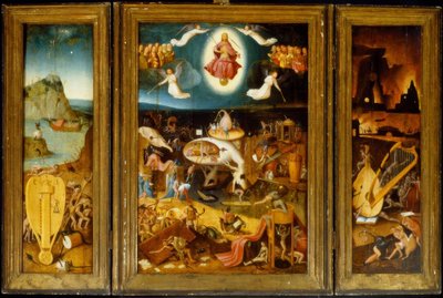 Das Jüngste Gericht von Hieronymus Bosch: Kunstdruck