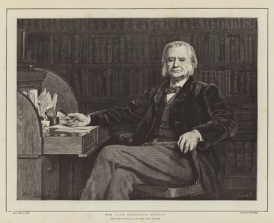 Der verstorbene Professor Huxley von John Collier