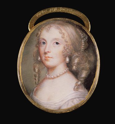 Susannah, Lady Dormer, ca. 1662 (WC auf Pergament)