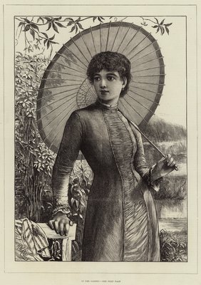 Im Garten von Matthew White Ridley: Kunstdruck kaufen