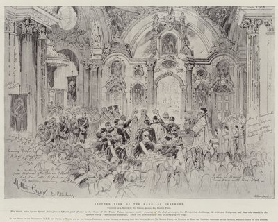 Die Hochzeit von Nikolaus II., Zar von Russland