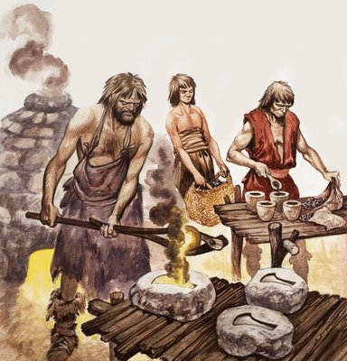 Die Bronzezeit von Peter Jackson: hochwertiger Kunstdruck