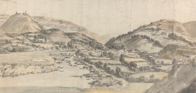Das Tal von Llangollen von Peter Tillemans: Kunstdruck