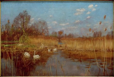 Frühling von Philipp Franck: hochwertiger Kunstdruck