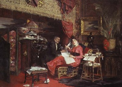 Der faire Gelehrte von Pinckney Marcius Simons: Kunstdruck