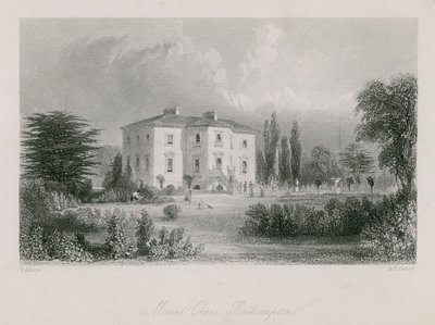 Mount Clare in Roehampton von Thomas Allom: Kunstdruck
