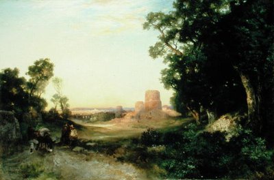 Tula, die alte Hauptstadt von Mexiko von Thomas Moran