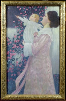 Mutter und Kind von Wilhelm List: hochwertiger Kunstdruck