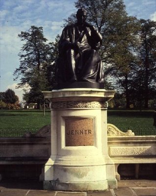 Statue von Dr. Edward Jenner (Bronze)