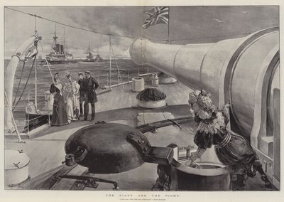 Der Riese und das Schweinchen von William Heysham Overend