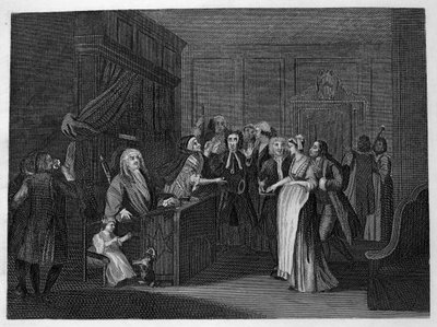 Ein Kind verfluchen von William Hogarth: Kunstdruck kaufen