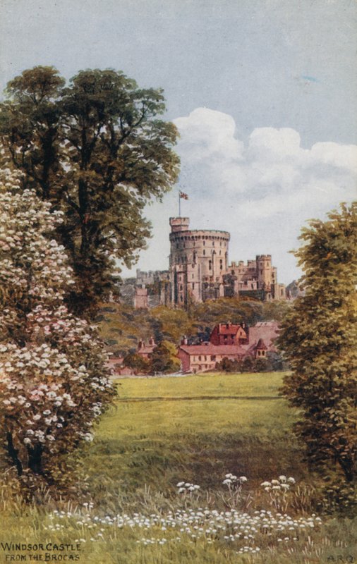 Schloss Windsor, vom Brocas von Alfred Robert Quinton