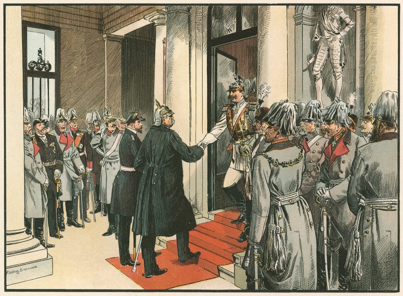 Leben von Otto von Bismarck von Carl Rohling: Kunstdruck