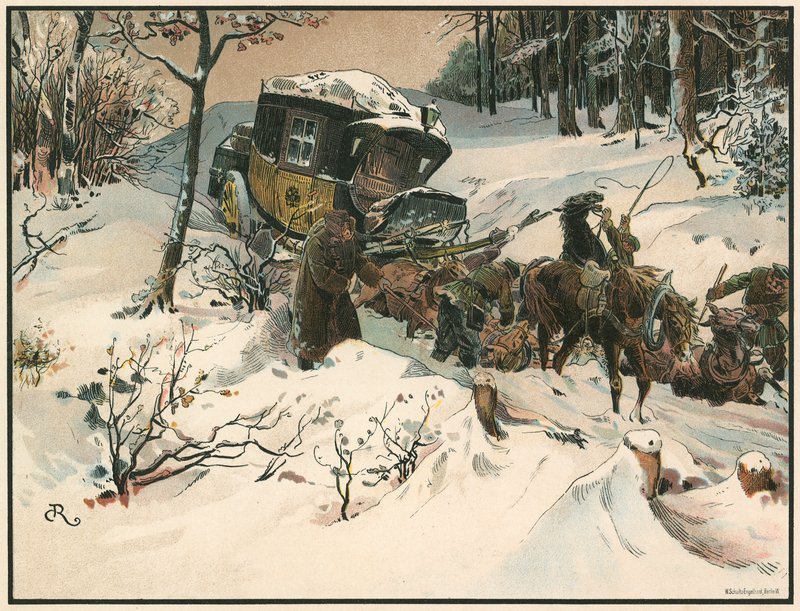 Leben von Otto von Bismarck von Carl Rohling: Kunstdruck