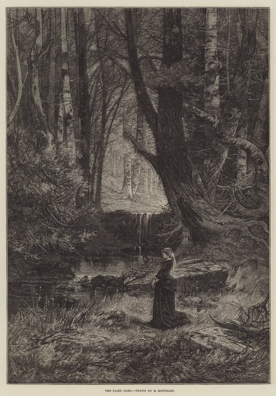 Die Feenschlucht von Charles Auguste Loye: Kunstdruck kaufen