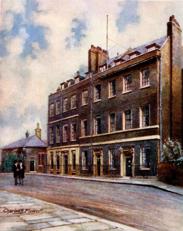 Nr. 10 Downing Street, Whitehall von Charles Edwin Flower