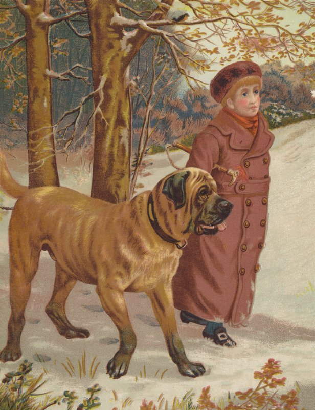 Auf der Wache von English School: hochwertiger Kunstdruck