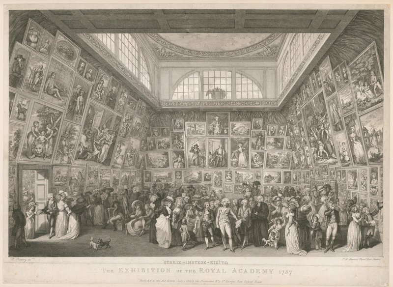 Die Ausstellung der Royal Academy 1787