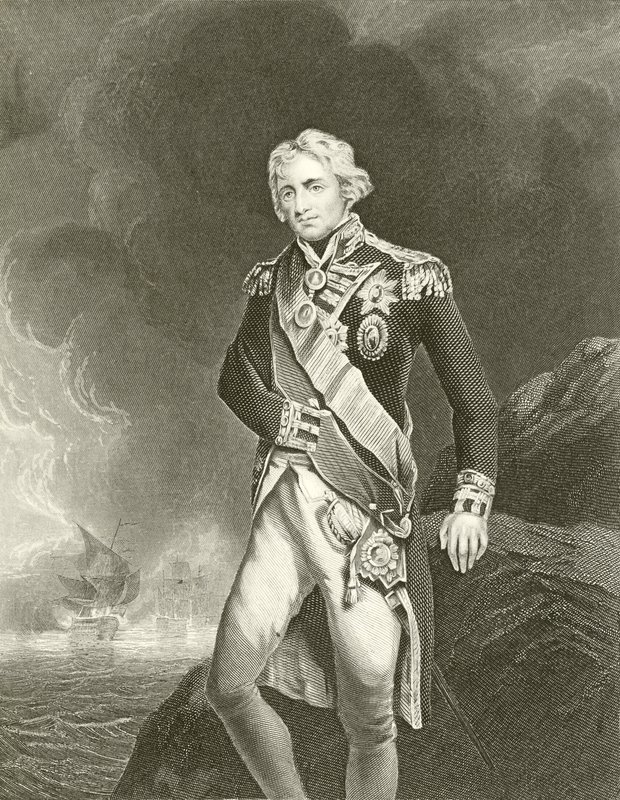 Nelson von John Hoppner: Hochwertigste Kunstreproduktion