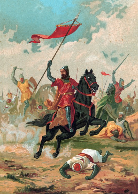 Die Almogavares in Griechenland von Spanish School