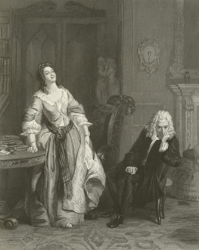 Der abgelehnte Dichter von William Powell Frith: Kunstdruck